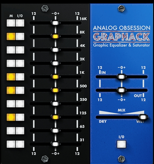【無料】API 560 Graphic Equalizerをエミュレートしたイコライザープラグイン Analog Obsession ...